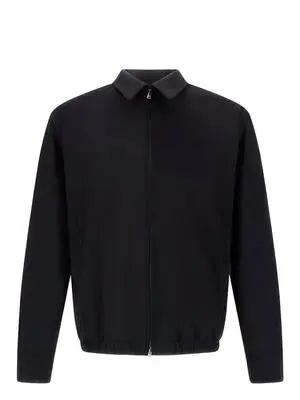 Herno Zip-up Shirt Jacket - Black
