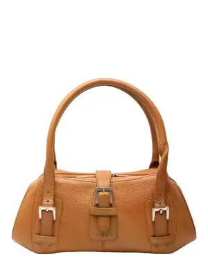 Loewe 2004 Leather Senda Handbag - Brown