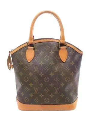 LOUIS VUITTON 2006 Monogram Lockit Handbag - Brown