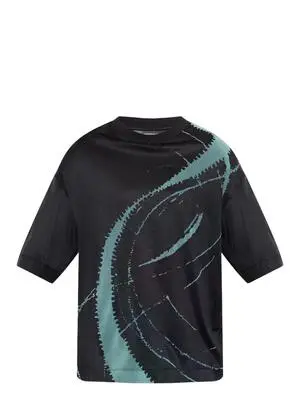 Emporio Armani Graphic-print T-shirt - Black