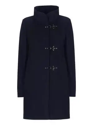 FAY Single-breasted Coat - Blue