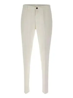 Eleventy Trousers - White
