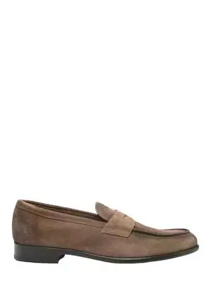 DOUCAL'S Suede Loafers - Brown