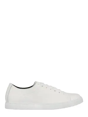 SLOWEAR Hammered Leather Sneakers - White