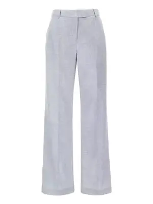 Eleventy Pleated Trousers - Blue
