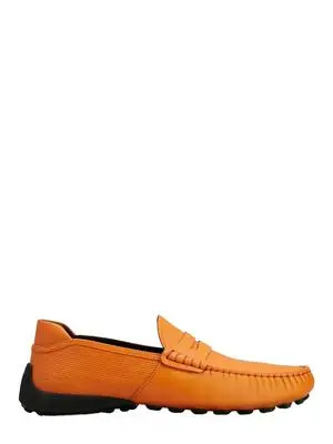 TOD'S Leather Loafers - Orange