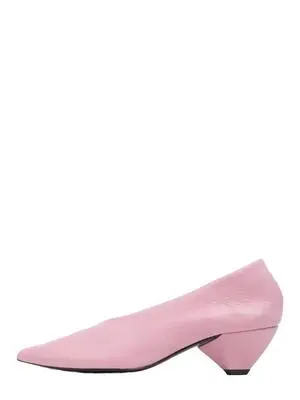 Bimba Y Lola Pointed-toe Leather Pumps - Pink