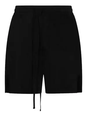 THOM KROM Drawstring Shorts - Black