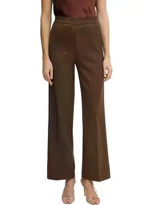 Liu Jo Elasticated-waist Trousers - Brown