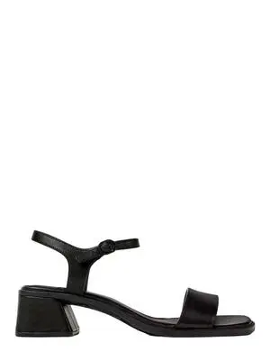Camper Kora Block-Heel Sandals Black