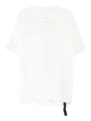 ISAAC SELLAM EXPERIENCE Frayed T-shirt - White