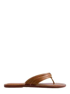Bernardo Miami Leather Sandals Brown