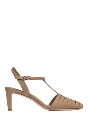 Bernardo Peoria T-strap Pumps - Neutrals