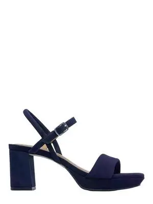 Bernardo Canto Square-toe Sandals - Blue