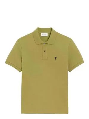 Ami De Coeur Short-sleeve Polo Shirt - Green