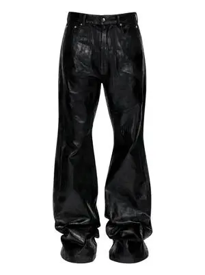 Rick Owens Bolan Textured Trousers - Black
