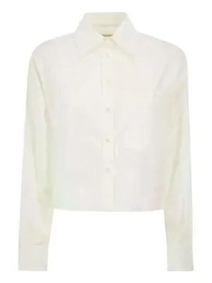 Max Mara Pleated Shirt - Neutrals
