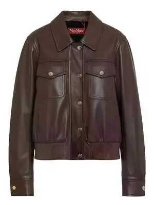 Max Mara Mstbiada Pocket Jacket - Brown