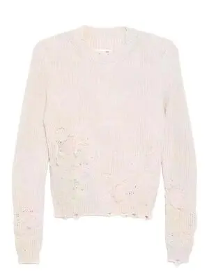 MAISON MARGIELA Distressed Sweater - Pink