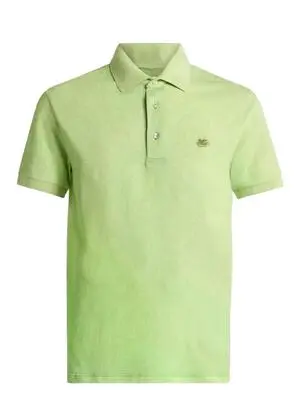 Etro Arnica-motif Polo Shirt - Green