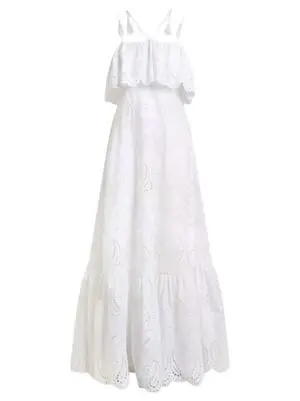 Etro Broderie-anglaise Dress - White