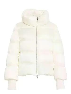 Add Quilted Puffer Jacket - White