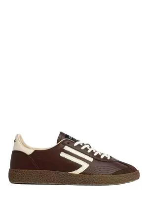 PURAAI Panelled Sneakers - Brown