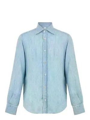 ELEVENTY Denim Shirt