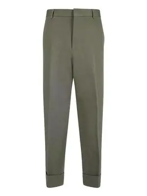 PT TORINO Cuffed Trousers - Green