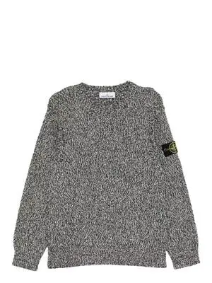 Stone Island Compass Badge Sweater - Grey