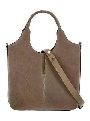 TOD'S Round Handle Tote Bag - Neutrals