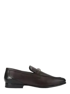 Kurt Geiger Grained Horsebit Loafers - Brown
