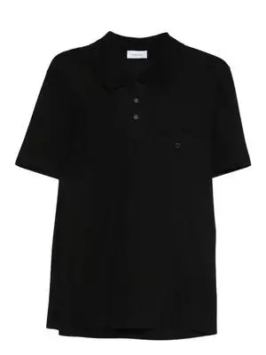 FERRAGAMO Pocket-detail Polo Shirt - Black