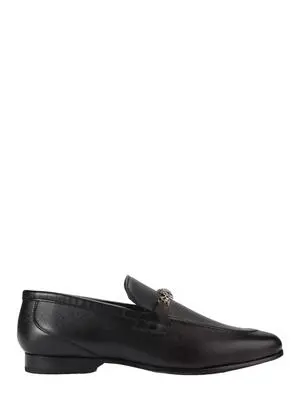 Kurt Geiger Grained Horsebit Alton Loafers - Black