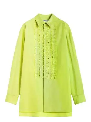 LANVIN Ruffled Shirt - Yellow