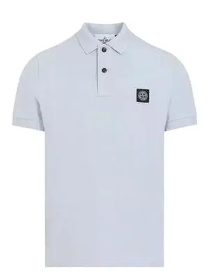 Stone Island Cotton Polo Shirt - Blue