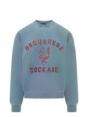 Dsquared2 Crew-neck Sweatshirt - Blue