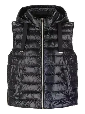 Herno Hooded Quilted Jacket - Black