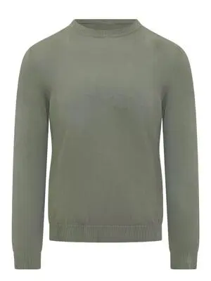 Malo Crew-neck Sweater - Green