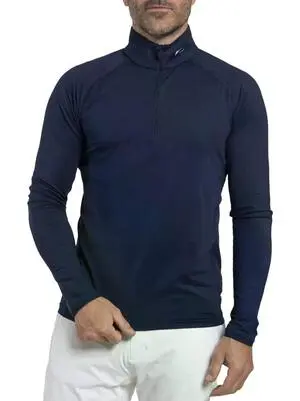 Kjus Long-sleeve Half-zip Sweater - Blue