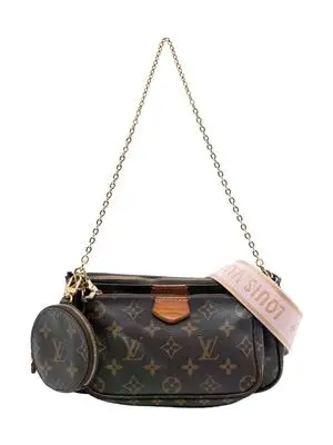 LOUIS VUITTON 2021 Monogram Multi Pochette Accessoires Satchel - Brown