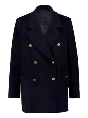 BLAZÉ MILANO Joyme Double-breasted Pea Coat - Blue