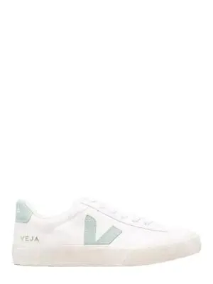 VEJA Campo Logo Patch Sneakers - White