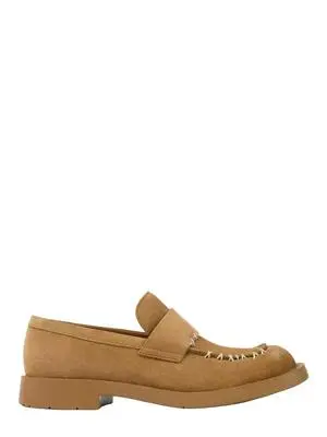 Camper Stitched Loafers - Brown