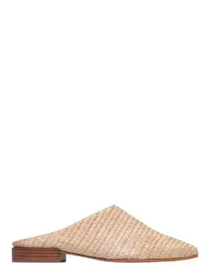 Bernardo Porto Woven Mules - Neutrals