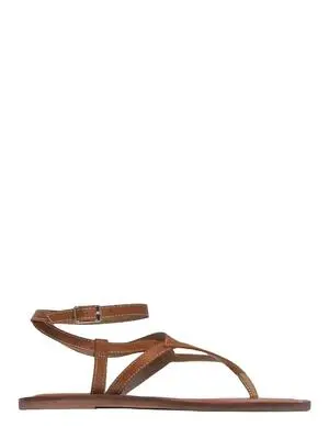 Bernardo Mallorie Crisscross Ankle-strap Sandals - Brown