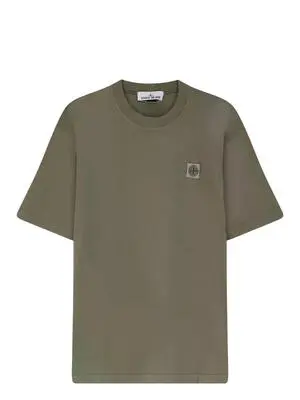 STONE ISLAND Logo-patch T-shirt