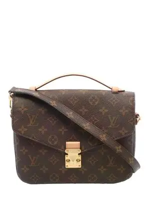 LOUIS VUITTON 2010-2026 Pochette Metis Satchel Monogram - Brown