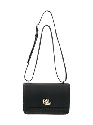 Ralph Lauren Logo Shoulder Bag - Black