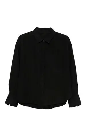 THOM KROM Long-sleeve Blouse - Black